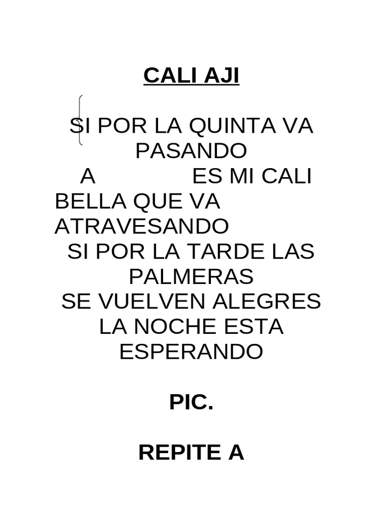 Cali Aji | PDF