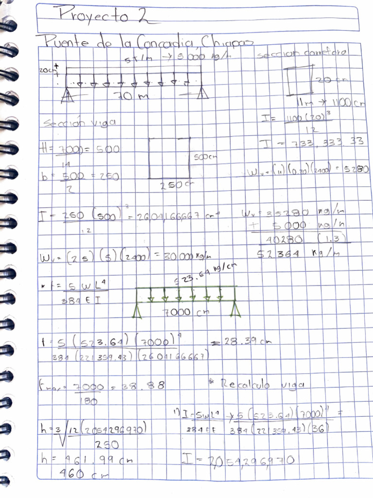 Proyecto Parte 2 Diseño Estructural | PDF