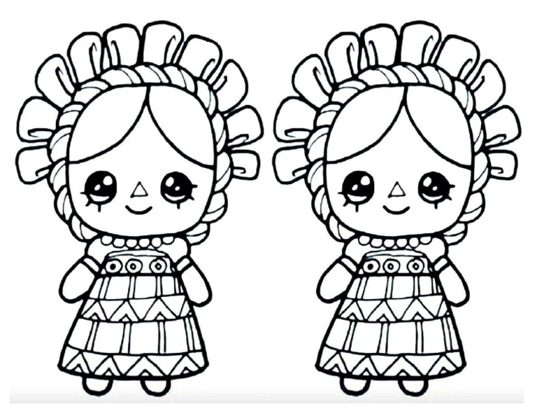 Muñeca Lele para Iluminar | PDF