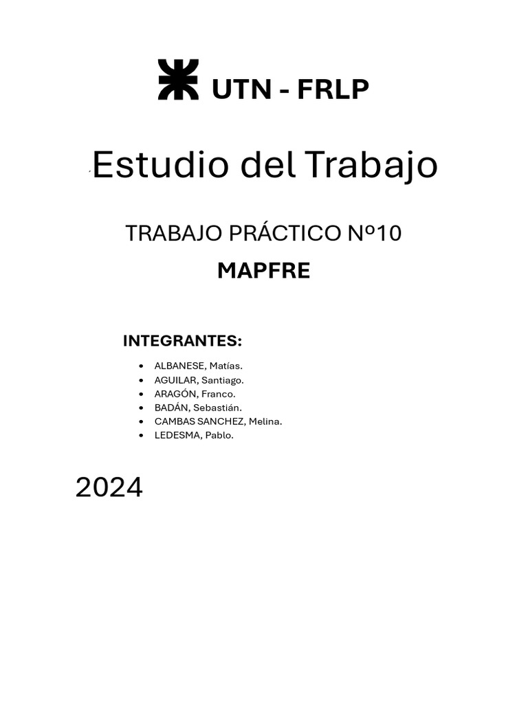 TP10 - Mapfre | PDF