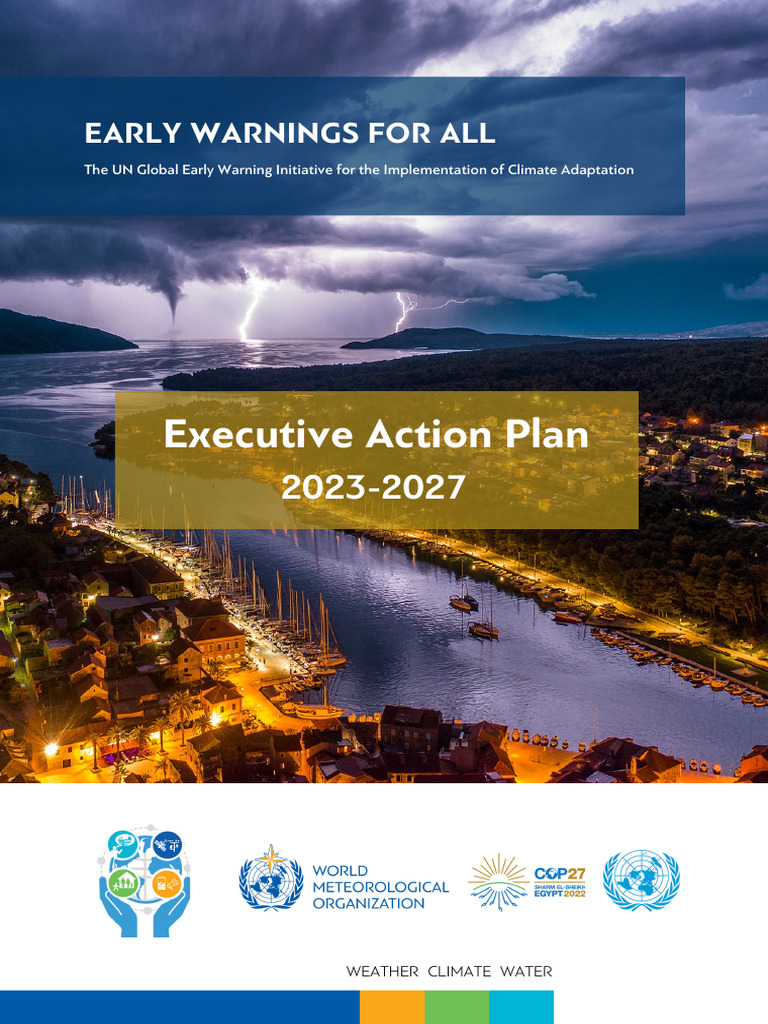 UN Early Warning Action Plan 2023-2027 | PDF | Disaster Risk Reduction