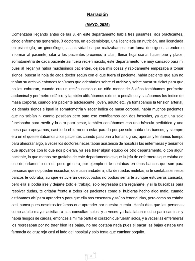 Narraciónes Pess | PDF | Reanimación cardiopulmonar | Medicamentos con receta