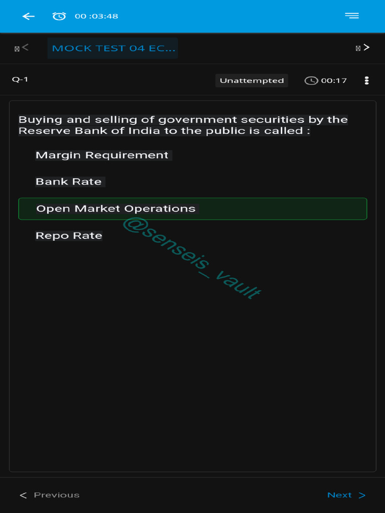 ANSWER ECO MOCK 4 CUET 2025 | PDF