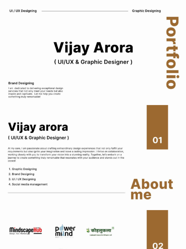 vijay arora portfolio | PDF