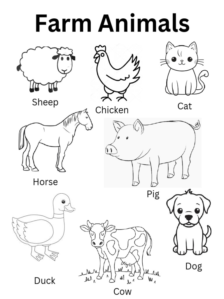 Farm Animals | PDF
