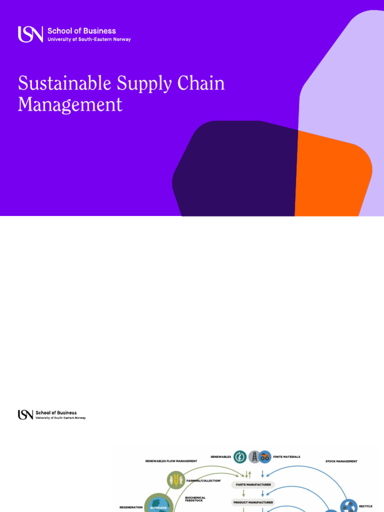 Sustainable Supply Chain Class | PDF | Life Cycle Assessment | Carbon ...