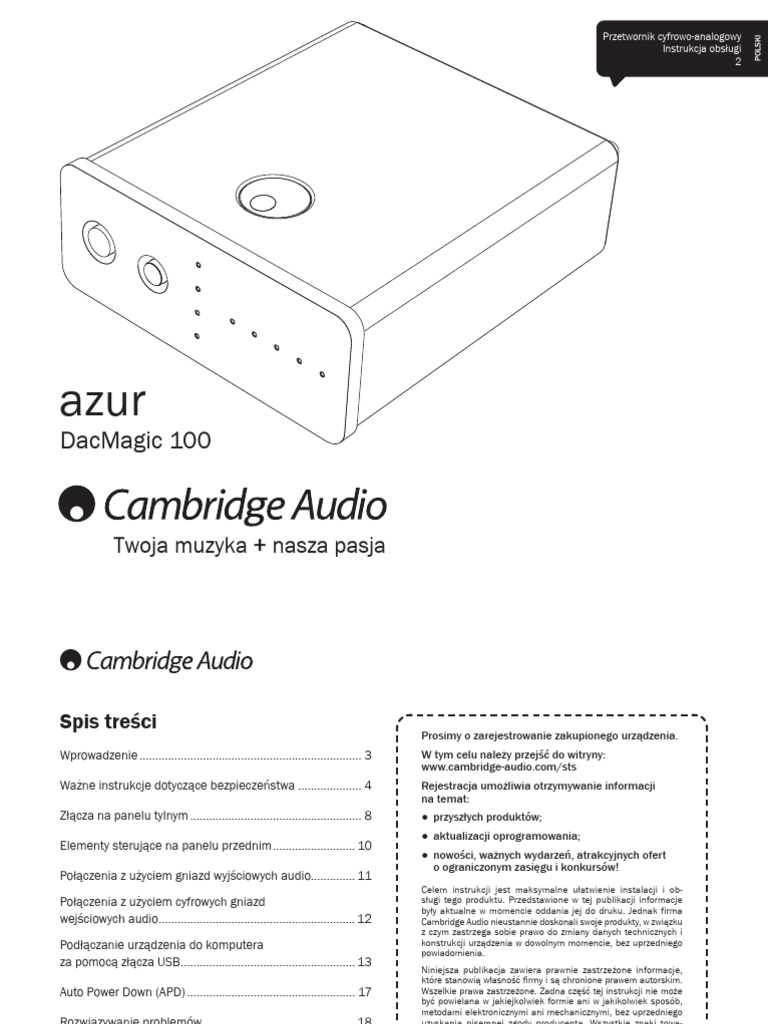 Instrukcja Obslugi | PDF