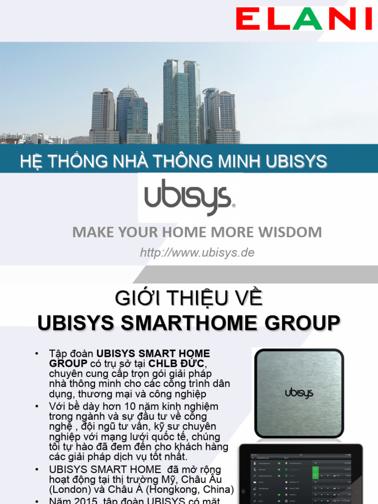 ELANI Ubisys Introduction | PDF