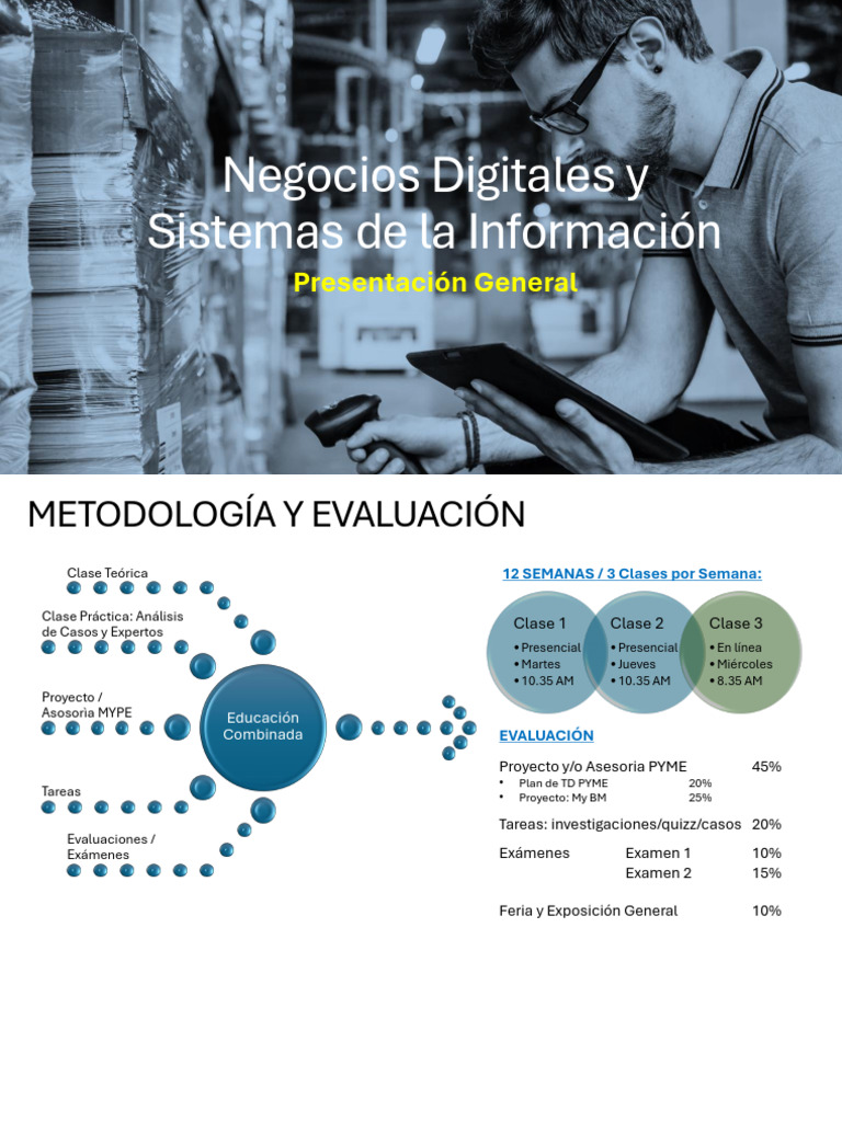 Digital Business Presentation | PDF | Modelo de negocio | Plan de negocios