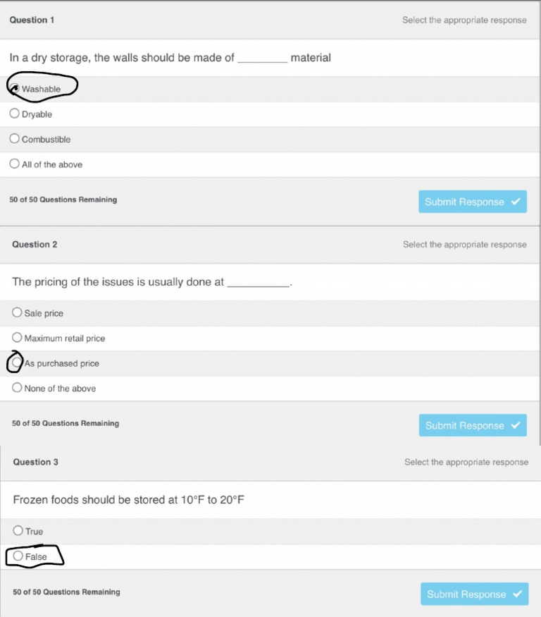 Goods Managment Exam | PDF