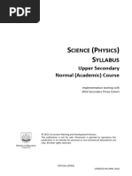 JS Physical Science Syllabus to FINAL (1) | PDF | Atomic Nucleus ...