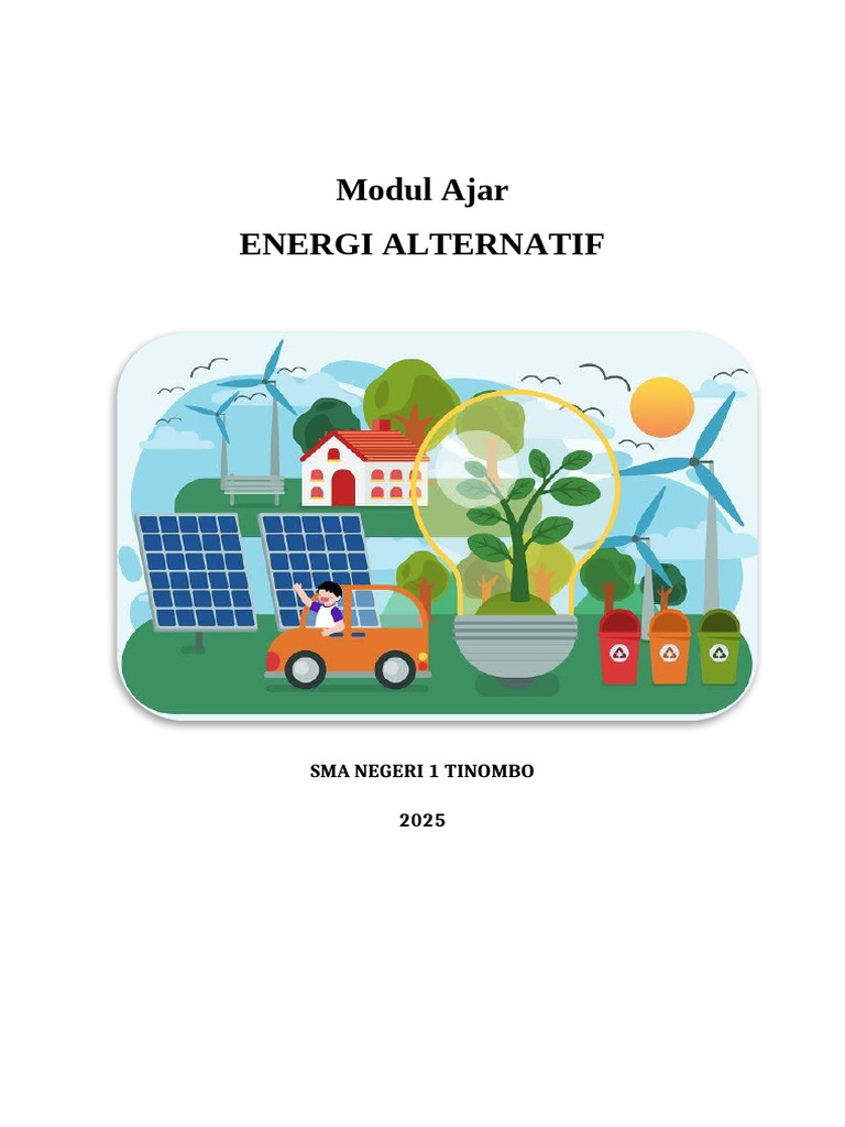 Modul Ajar Energi | PDF