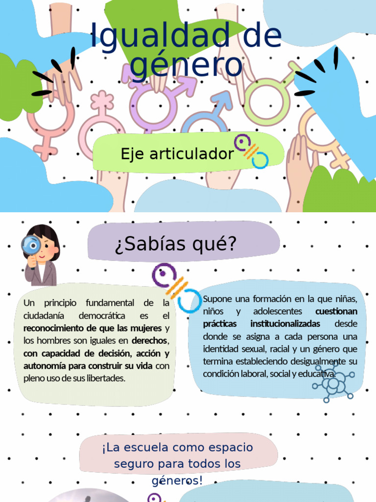 Igualdad de Género | PDF | Mujer | Igualdad de género