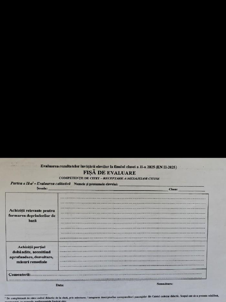 Fisa_Evaluare_Completabila | PDF