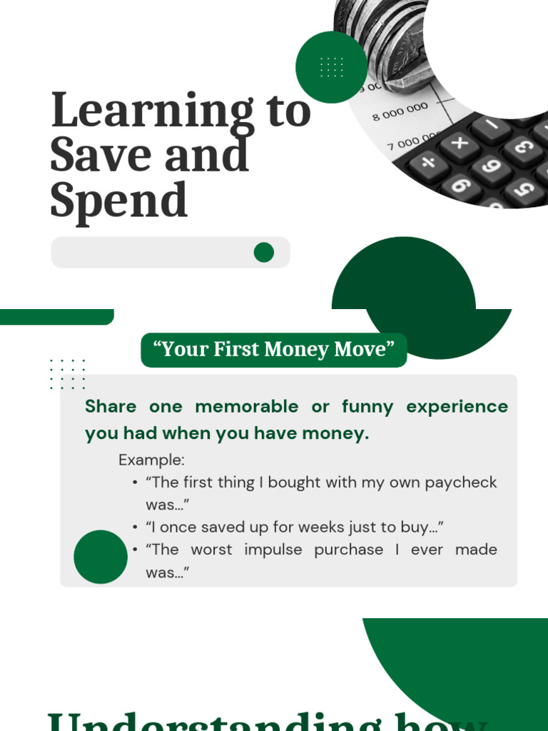 Learning To Save and Spend | PDF | Wealth | Taxes