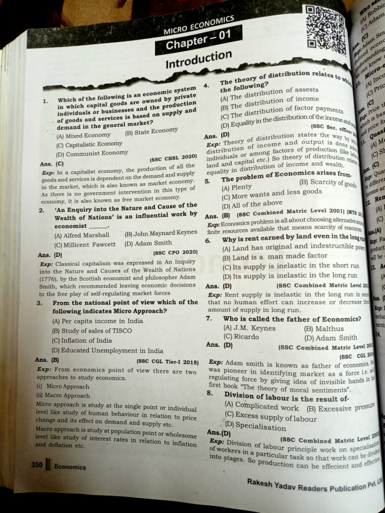 Micro Economics Pyqs | PDF