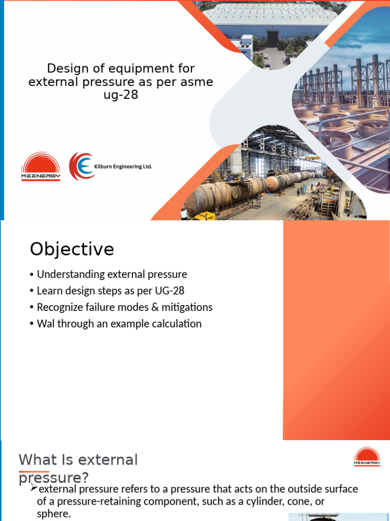 External Pressure Design per ASME UG-28 | PDF | Buckling | Applied And ...