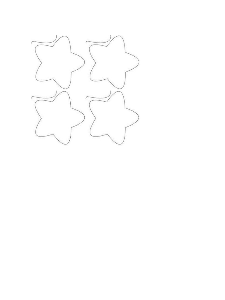 Moldes Estrellas | PDF