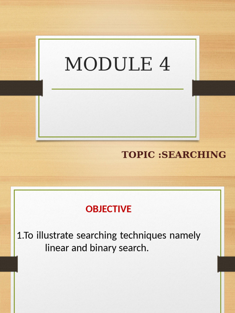 1.linear and Binary Search | PDF | Time Complexity | Computer Science