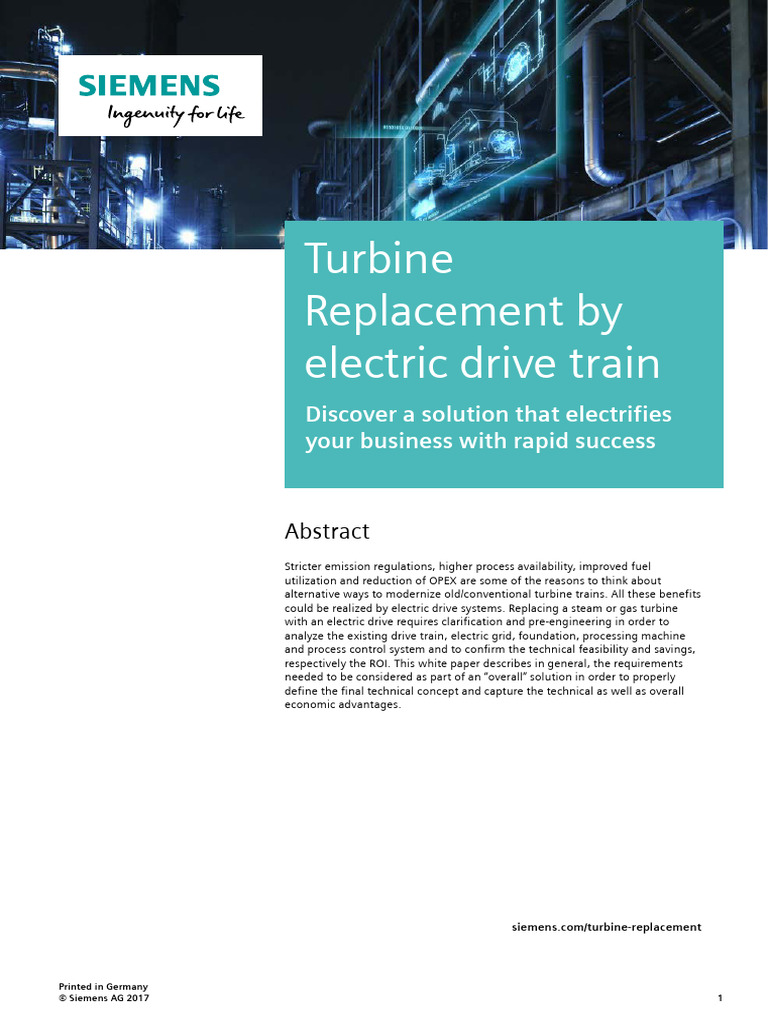 Turbinen Replace Kamp Broschuere 140 PDF | PDF | Engines | Gas Turbine