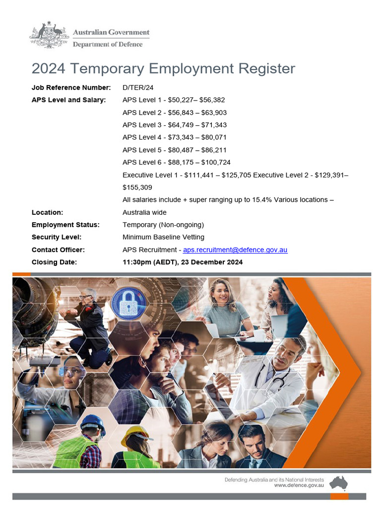 2024 Temporary Employment Register - Information Pack Updated - 2 - 1 ...