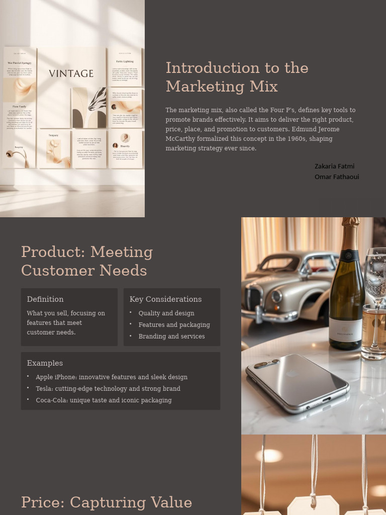 Introduction To The Marketing Mix | PDF