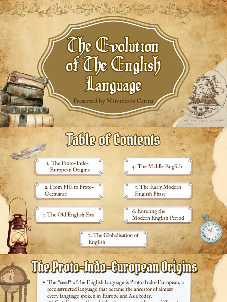 The english language throughout history | PDF | English Language | Latin
