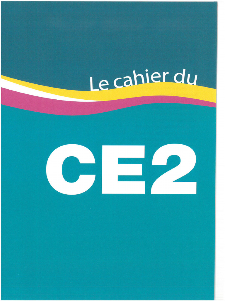 Cahier Ce2 | PDF