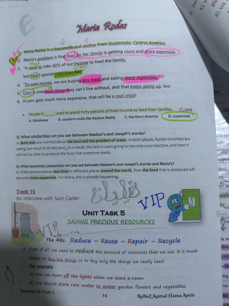 Reading Unit 5 | PDF