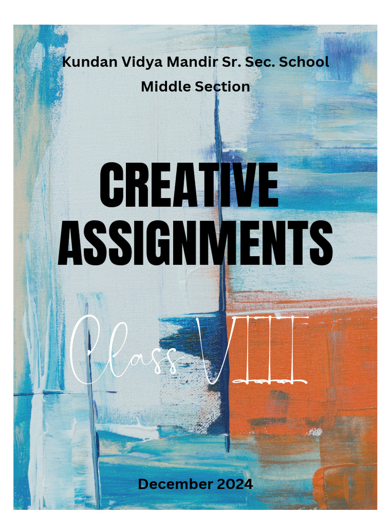 Creative Assignments | PDF