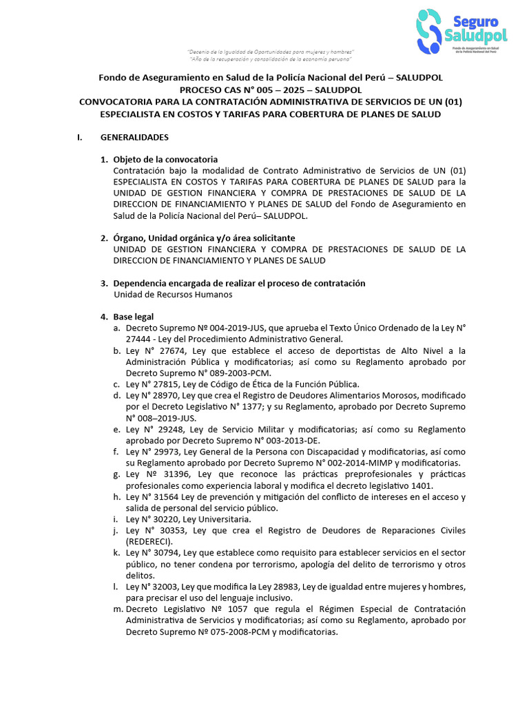 bases_proceso-cas-005-espec-costos-y-tarifaspdf_553 | PDF | Apelación | Perú