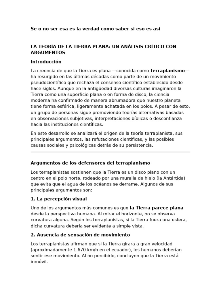 Argumentos Filosoficos de La Tierra | PDF | Tierra | Evidencia
