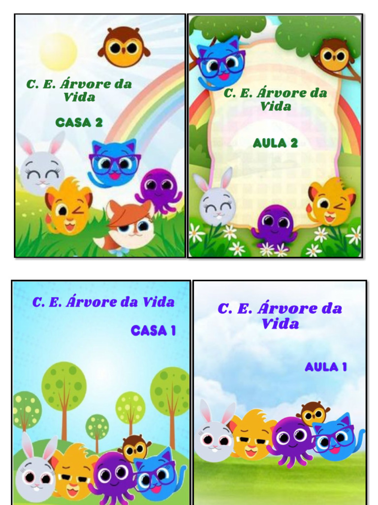 Contracapas Pré 2 | PDF