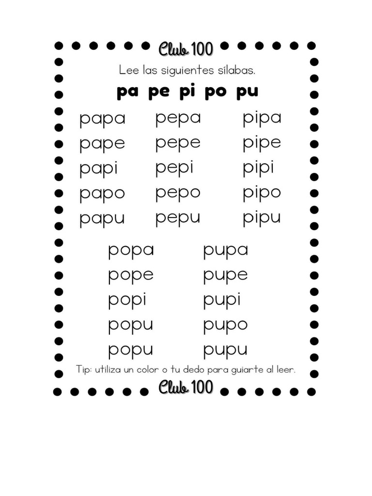Letra M y P | PDF