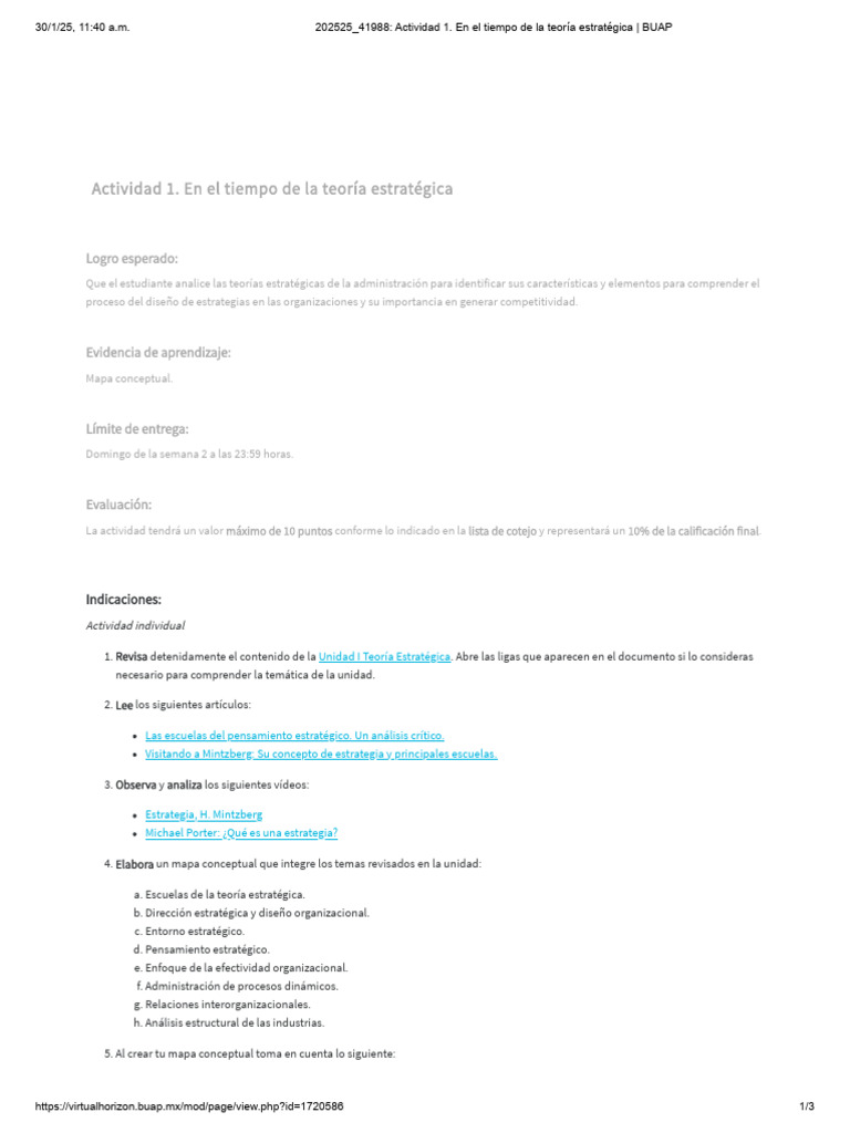 Actv 01 Lo Que Piden | PDF | Ciencia cognitiva | Cognición