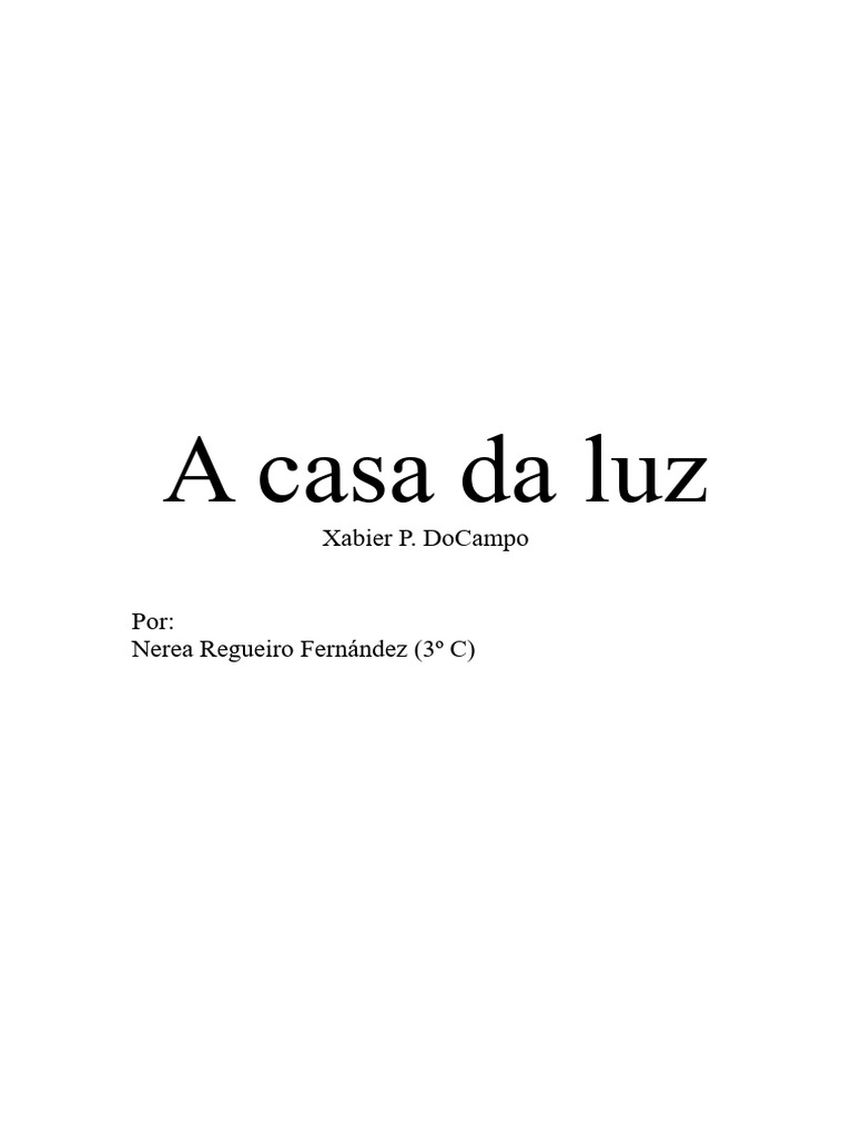 A Casa Da Luz | PDF