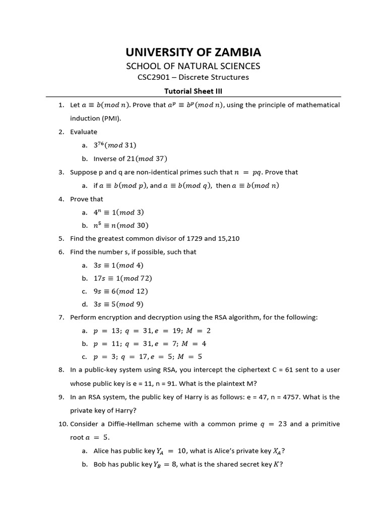 CSC2901-Tutorial 3 2022 v3 | PDF