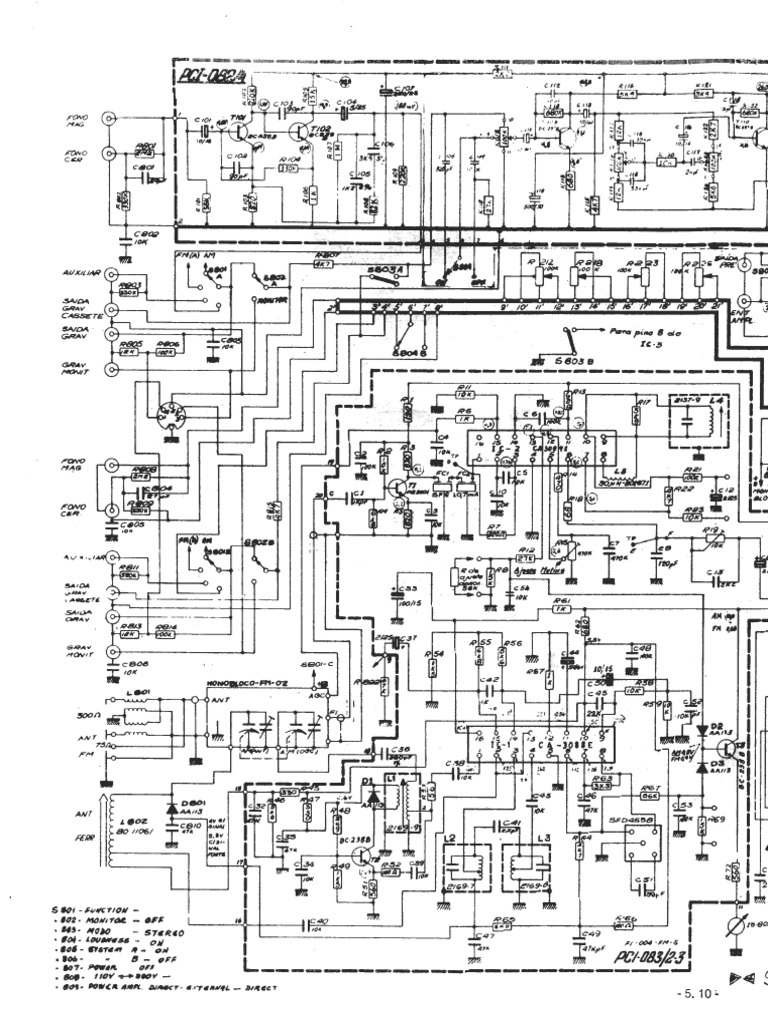 Gradiente STR1050 Esquema | PDF