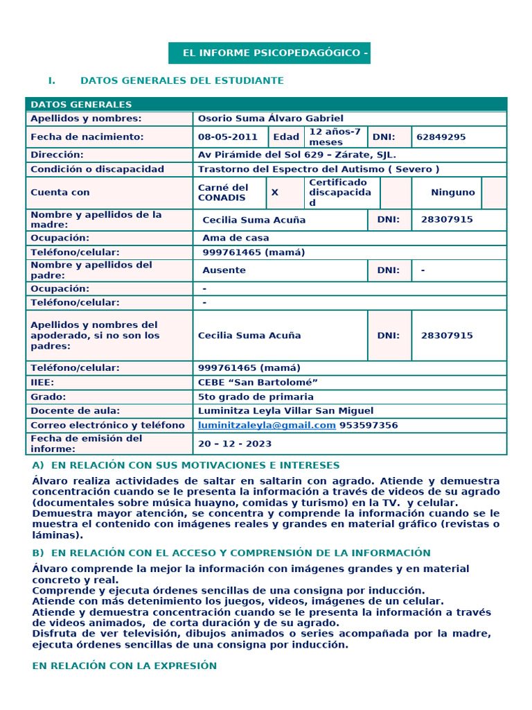 ALVARO OSORIO PSICO ABRIL 2024 | PDF | Comunicación | Adultos