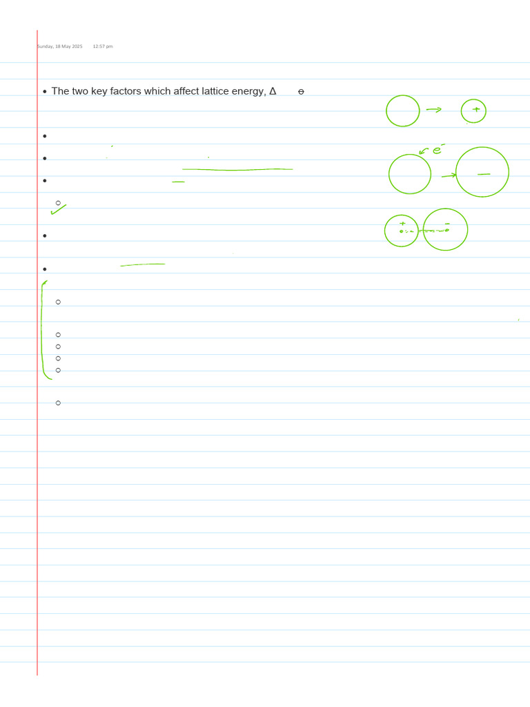 Enthalpy of Solution - Ionic Charge & Radius | PDF | Solvation | Salt ...