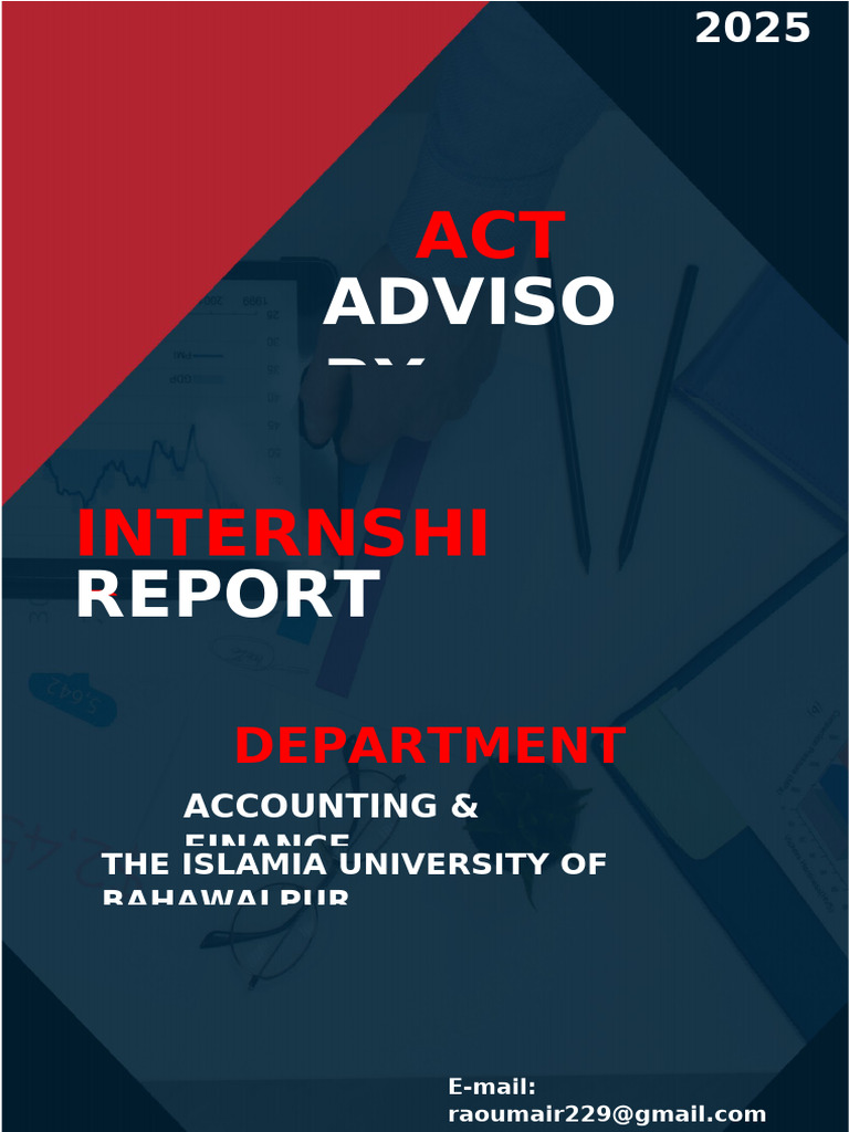 Act Advisory Internship Report 2025 | PDF | Capital Gains Tax | Taxes