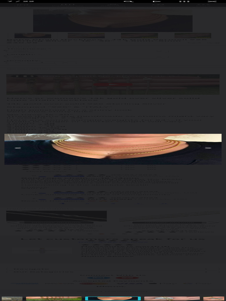 14k Gold Over Silver Solid Rope Chain Necklace Harlem Bling | PDF | Necklace | Jewellery