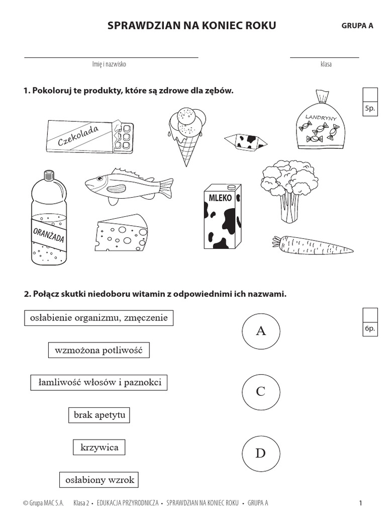 PRZYRODA kl2 A | PDF