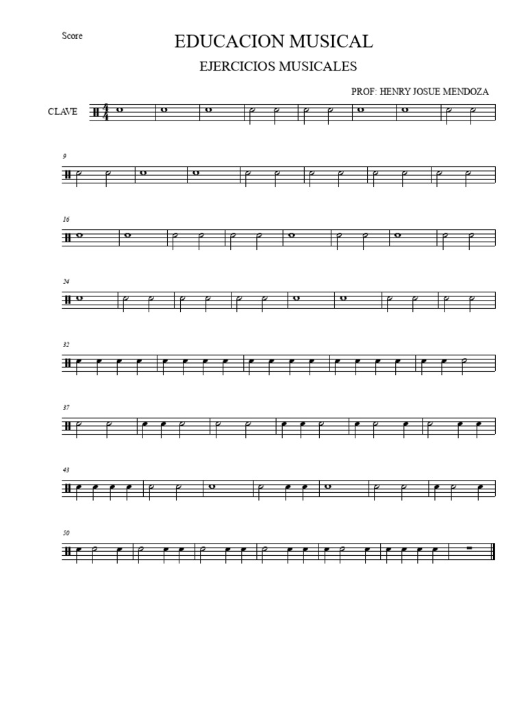 Ejercicios Segundo Pdf