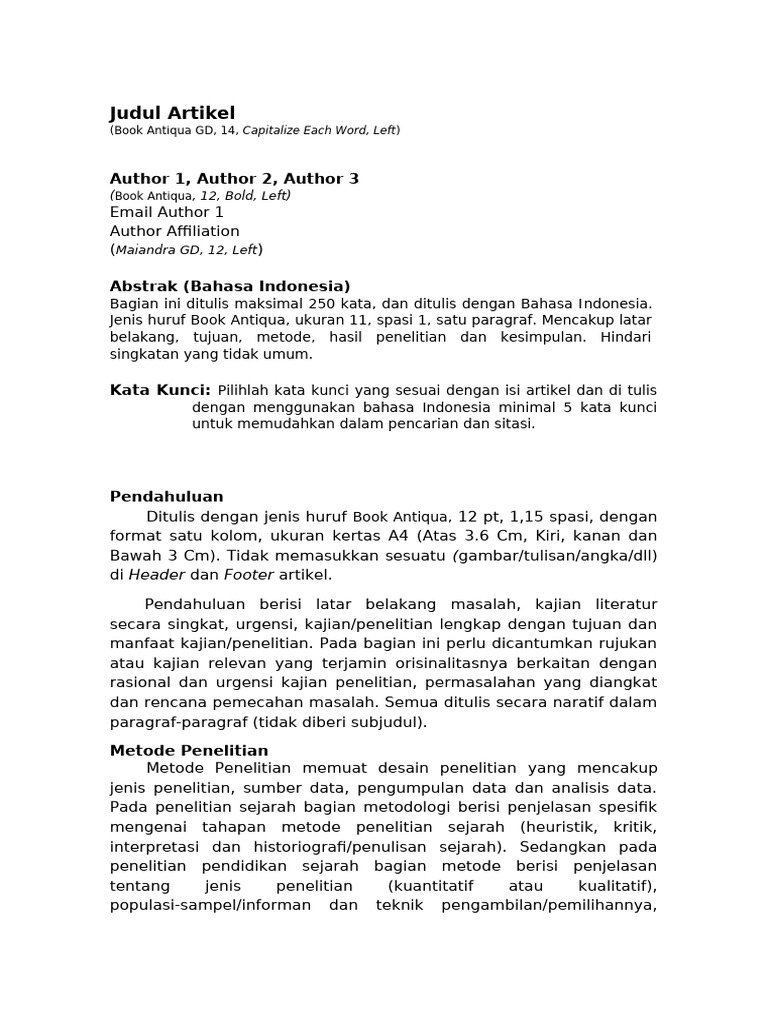 Templete Artikel | PDF