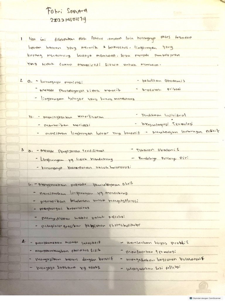 Fahri Saputra - 202214501579 - SPB | PDF