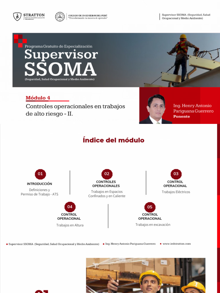 Módulo 04 - Supervisor Ssoma | PDF | Electricidad