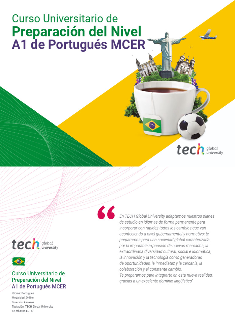 Curso Intensivo A1 de Portugués MCER | PDF | Aprendizaje | Simulación