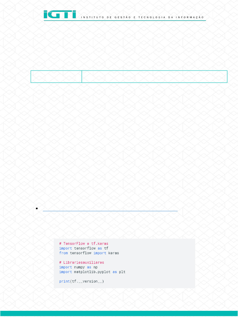Enunciado do Trabalho Prático (Módulo 4) - Bootcamp Analista de Machine Learning | PDF ...