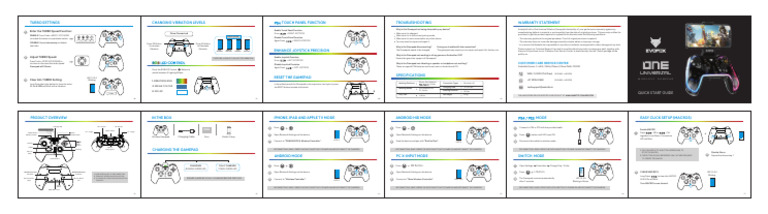 EvoFox ONE Manual | PDF | Ios | Android (Operating System)